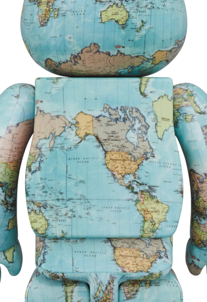 MEDICOM TOY - BE@RBRICK atmos x UBIQ 100％ & 400％